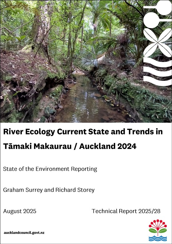 River ecology current state and trends in Tāmaki Makaurau / Auckland ...